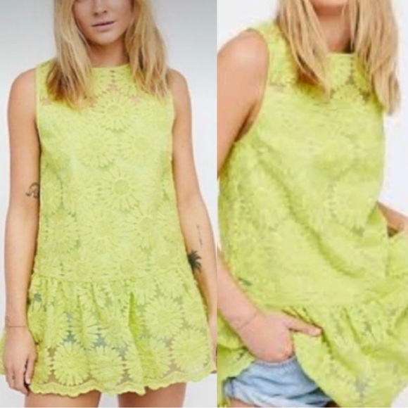Free People | Dresses | Free People Sundial Mini Dress | Poshmark